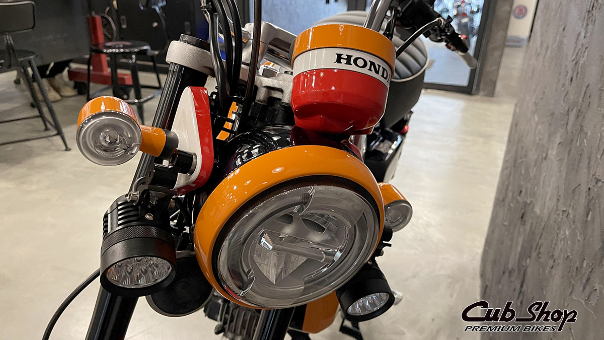 Honda Monkey Repsol 125 độ full linh kiện hàng hiệu GTR