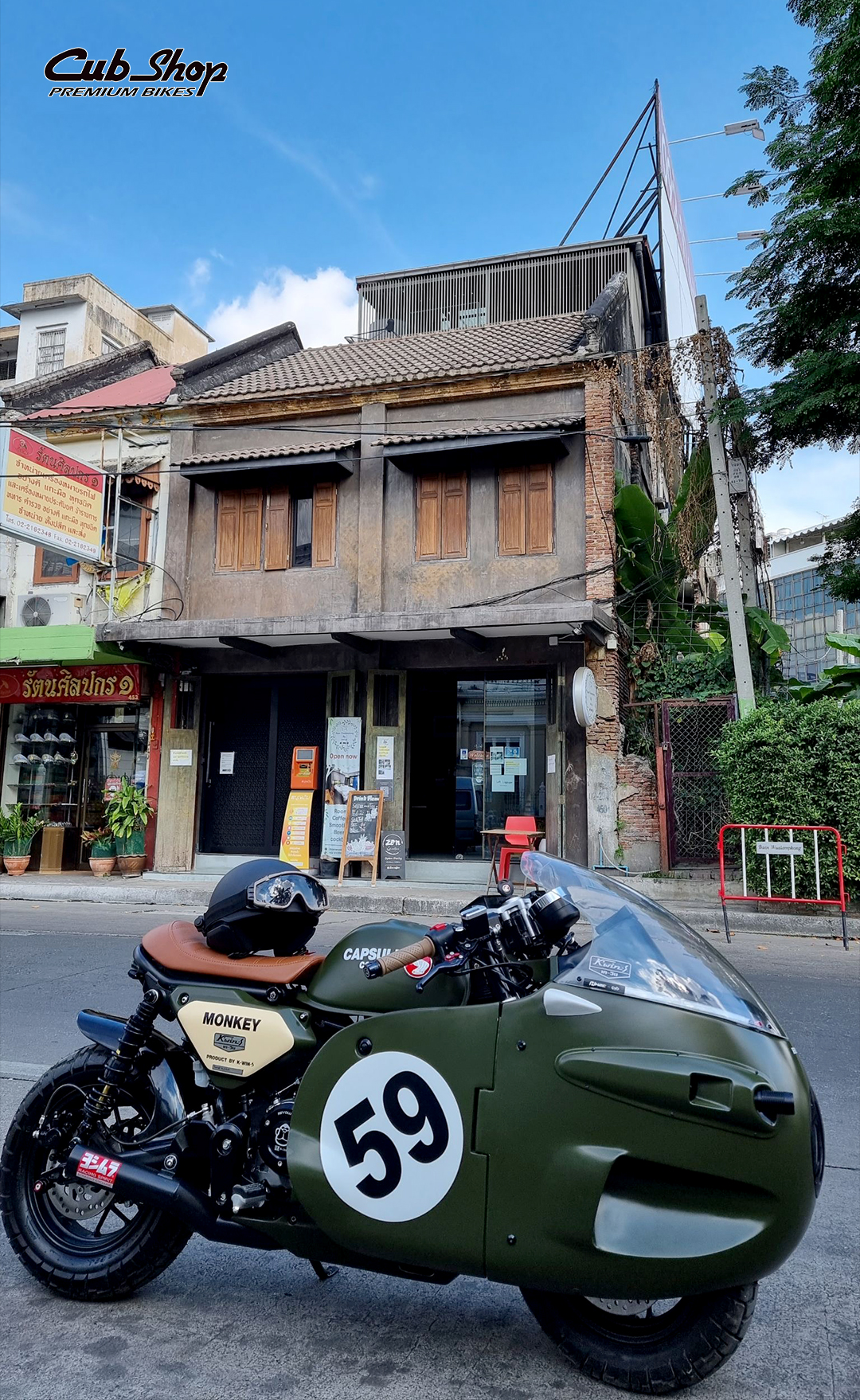 Honda Monkey 125 độ Capsule, bởi hãng GRT Revolution chế tác