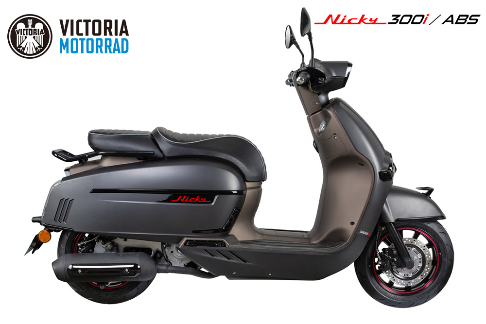 Victoria Nicky 300i ABS, Thương Hiệu Đức, Chính Hãng