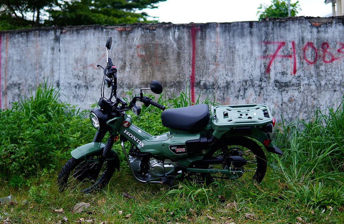 Giá trị tinh thần trong Honda CT125 2022