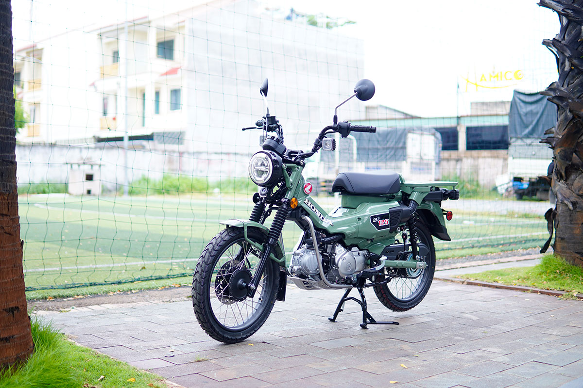 Giá trị tinh thần trong Honda CT125 2022