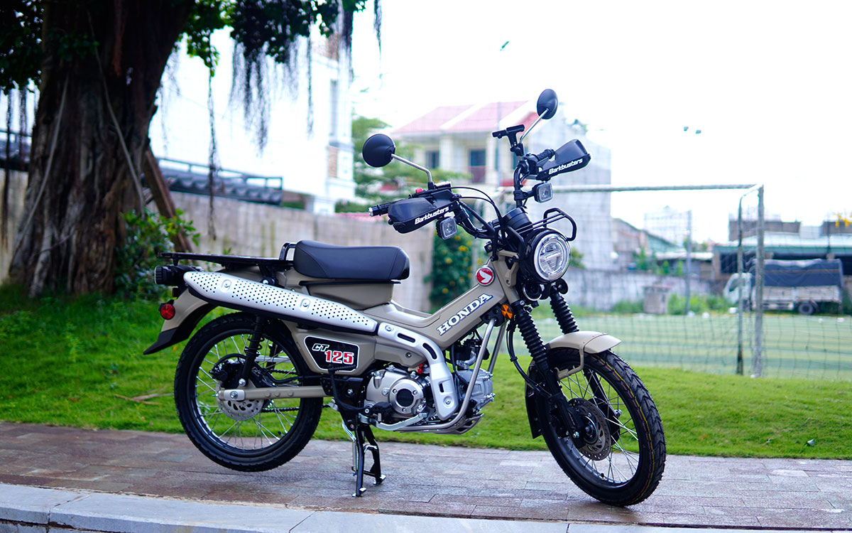 Giá trị tinh thần trong Honda CT125 2022