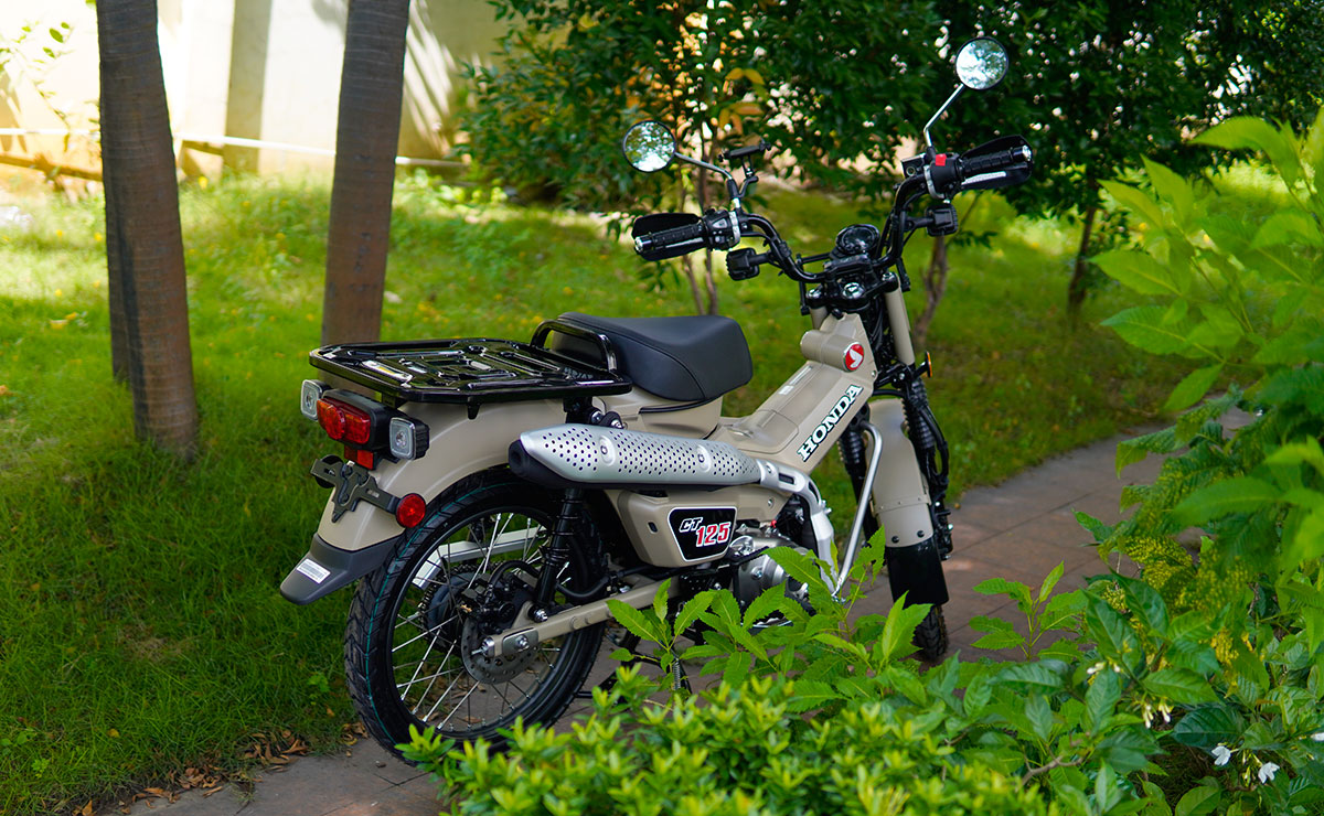 Cùng Honda CT125 2022 lưu lại những khoảnh khắc băng rừng ngọt ngào