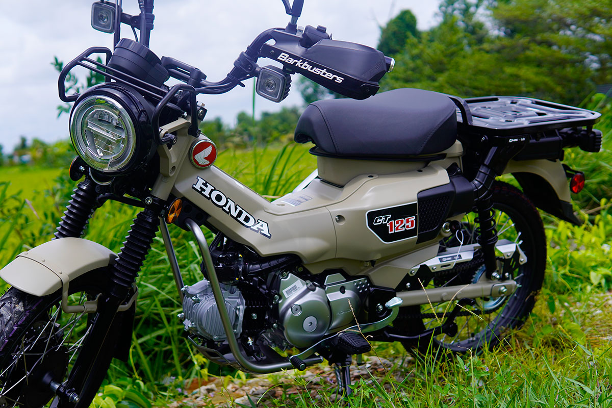 Tốc độ Honda CT125 2022 có thể chiều lòng các biker