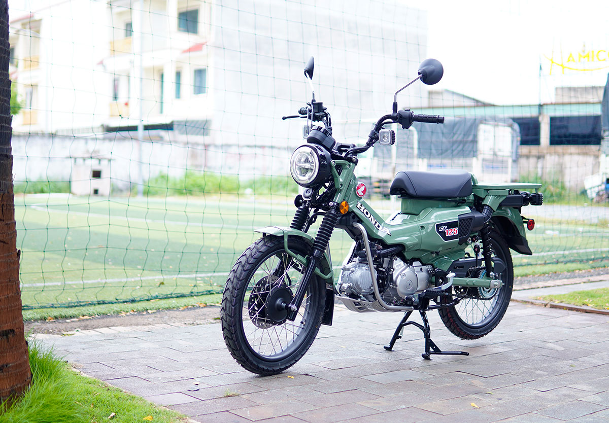 Điểm đắt giá của Honda CT125 2022 dù bị người thường gọi là xe giao hàng