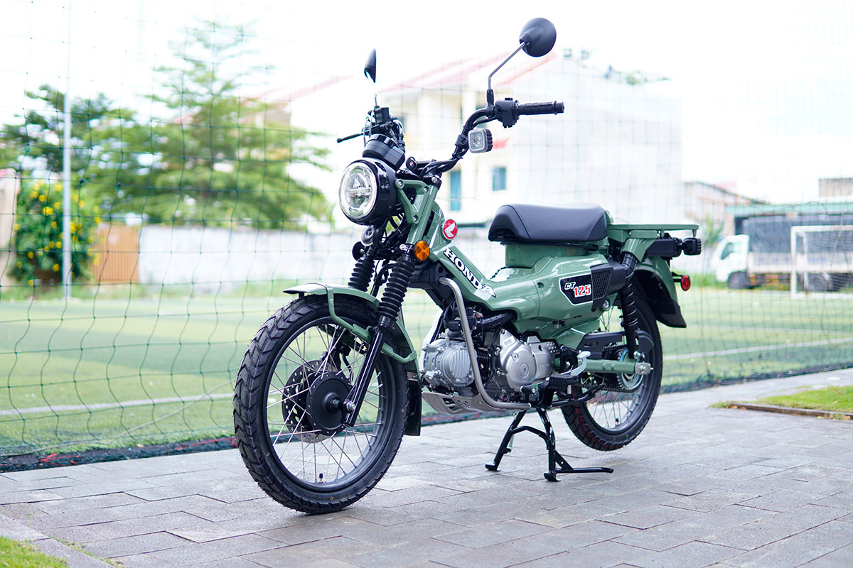 Honda CT125 2022 cỗ xe trưng bày đầy độc đáo