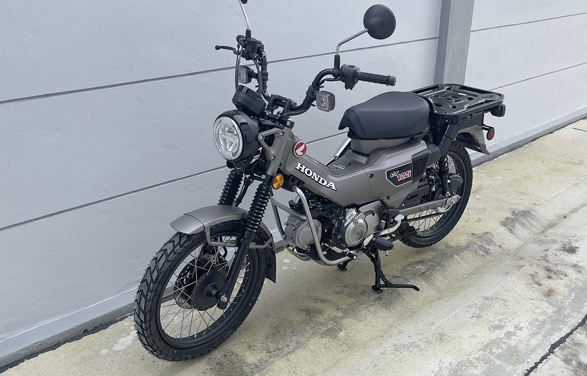 Honda CT125 2023 ABS Màu Xám Bạc Stanley