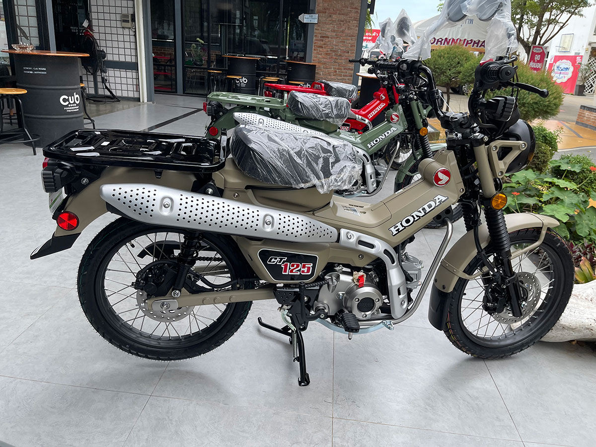 Honda CT125 2022 phảng phất chút hồi sinh của MD125