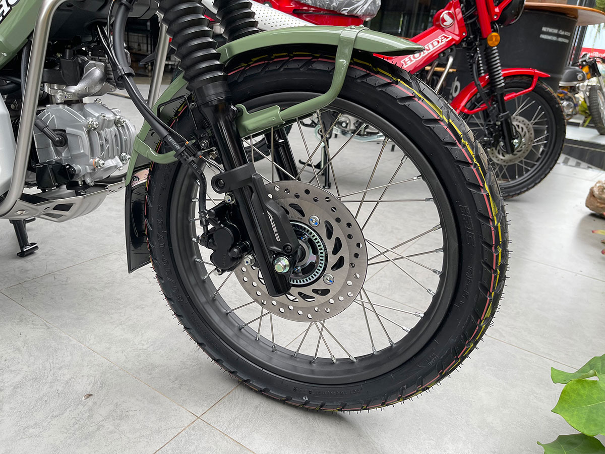 Honda CT125 2022 công suất cực đại đầy ấn tượng