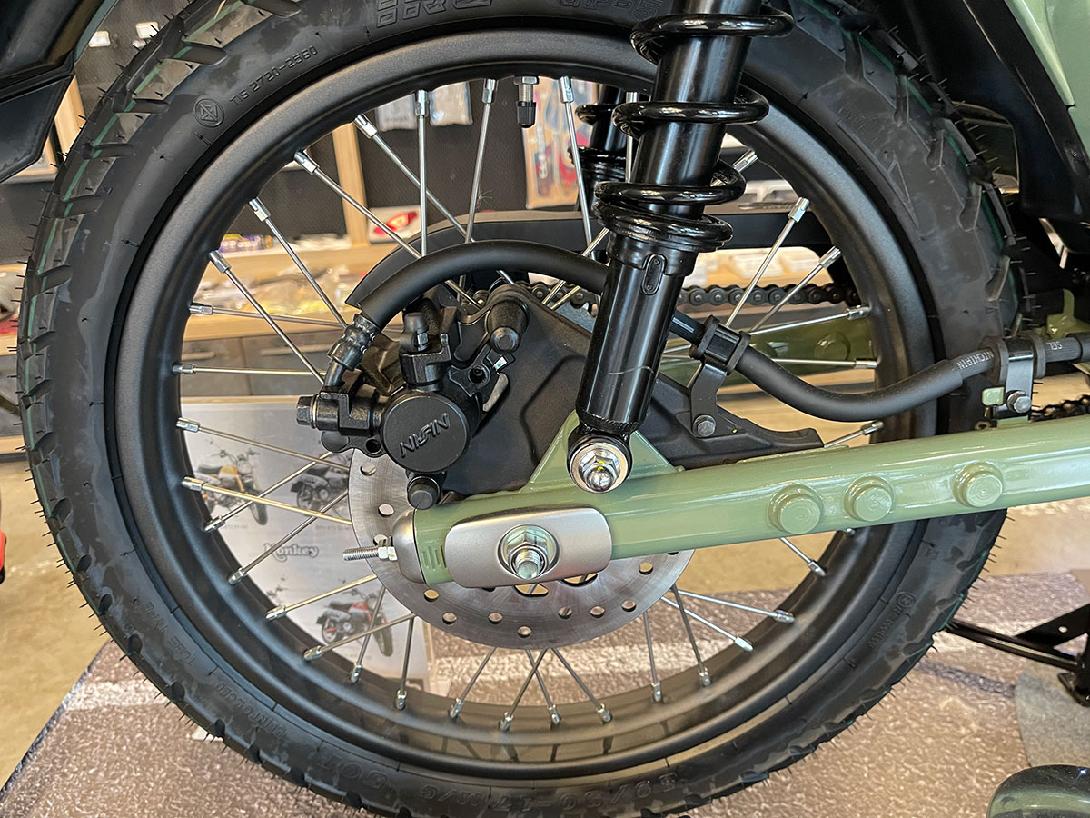 Khả năng chạy off road của Honda CT125 2022