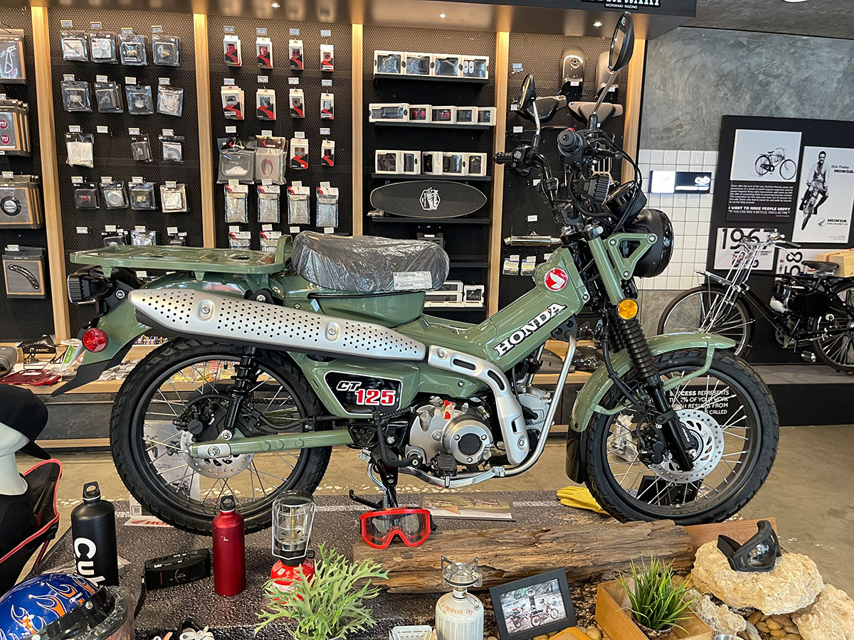 Honda CT125 2022 ABS hàng Thái Lan nhập khẩu chính ngạch