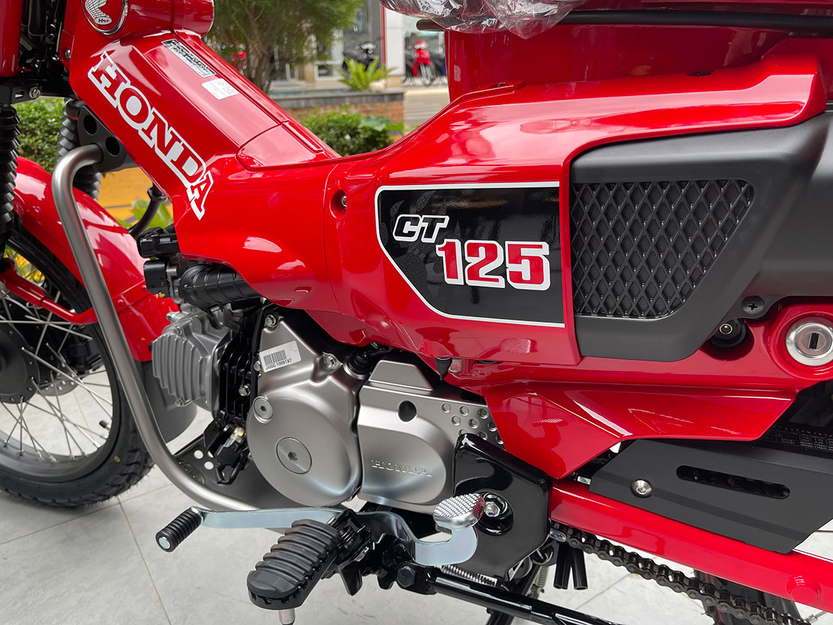 Đặt lên bàn cân CT125 2022 và phiên bản 2021