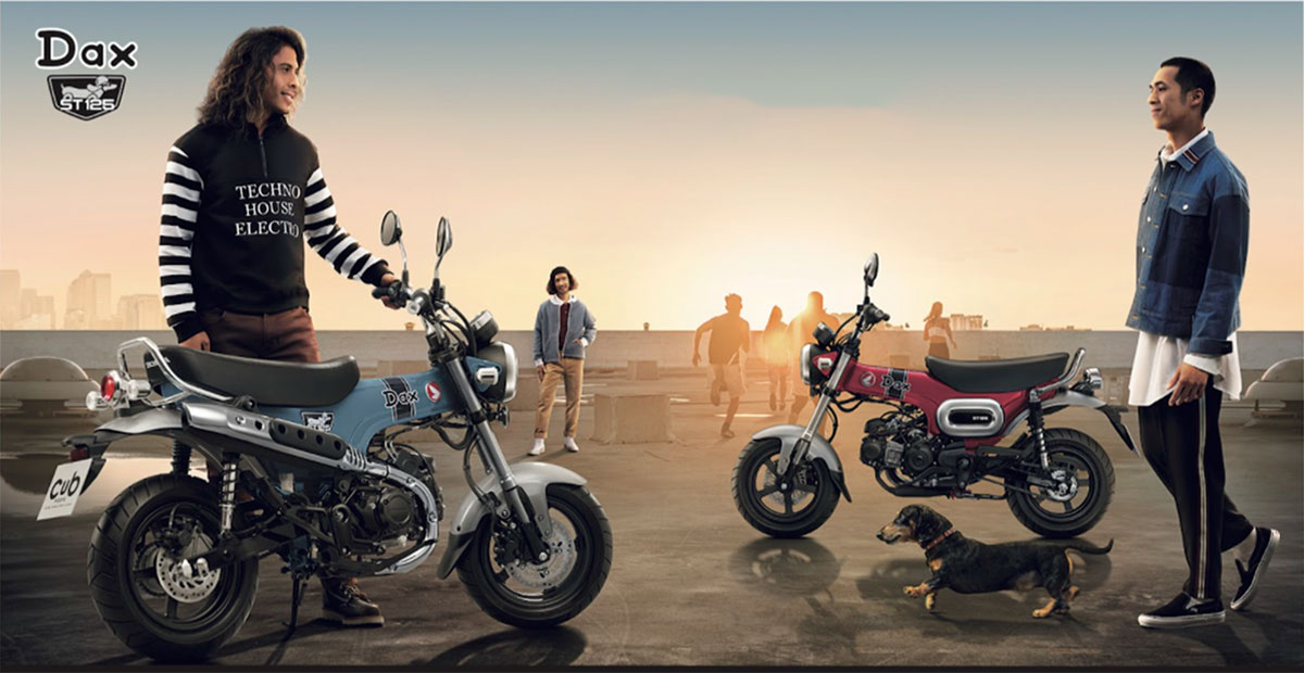 Honda Cub Dax 125 chính hãng, phong cách hiện đại